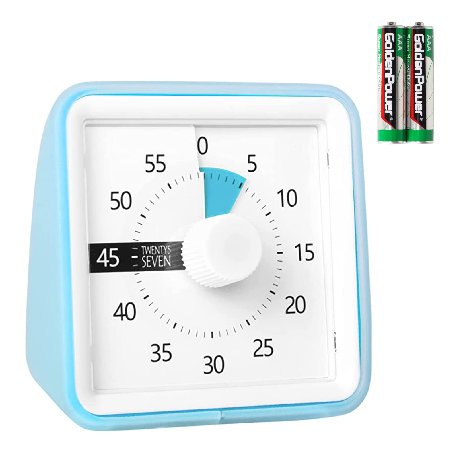 Visual Timer with Protective Case, 60-Minute Countdown Timer for Kids ...